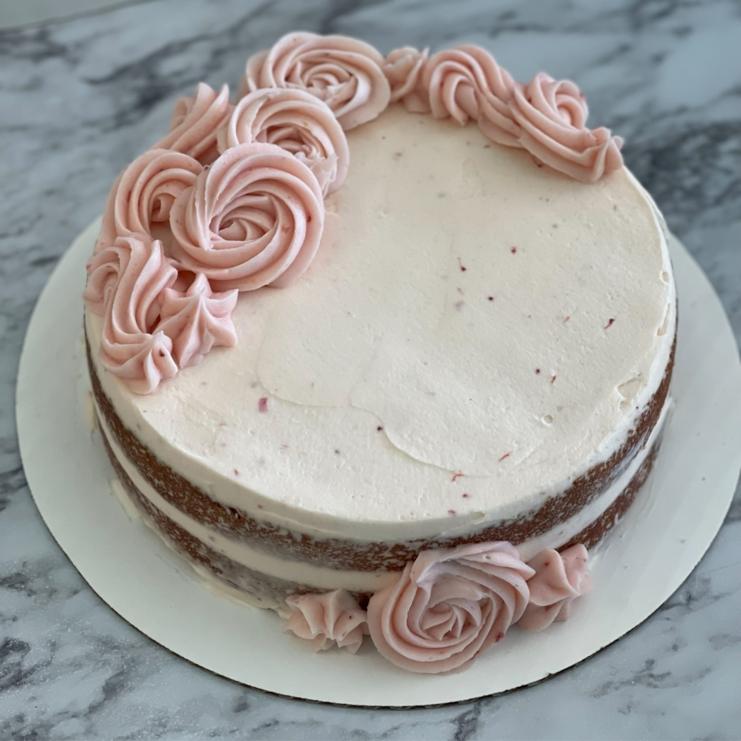 Raspberry Mousse Torte | Piece O' Cake
